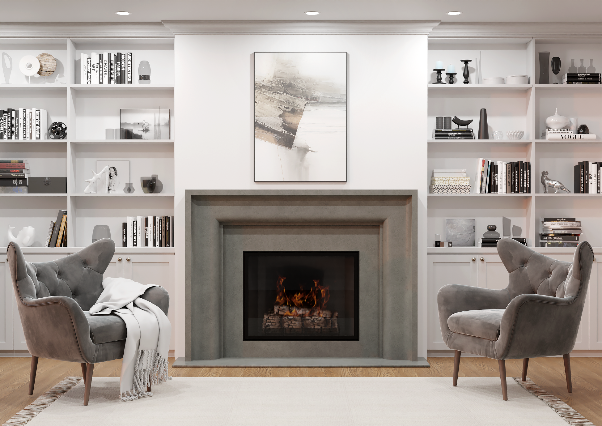 Fireplace Mantels & Surrounds | Monolith Craft & Design Chicago